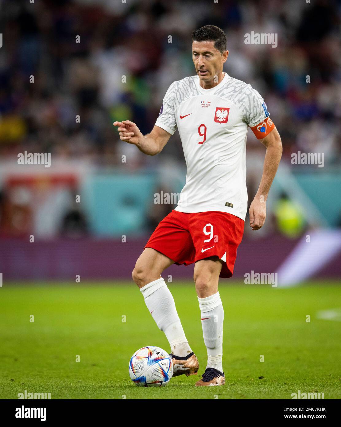Doha, Qatar. 4th Dec, 2022. Robert Lewandowski (Polen) France - Poland ...