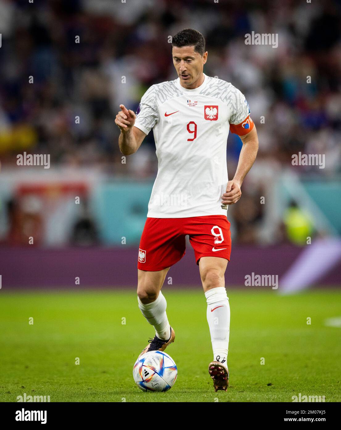 Doha, Qatar. 4th Dec, 2022. Robert Lewandowski (Polen) France - Poland ...