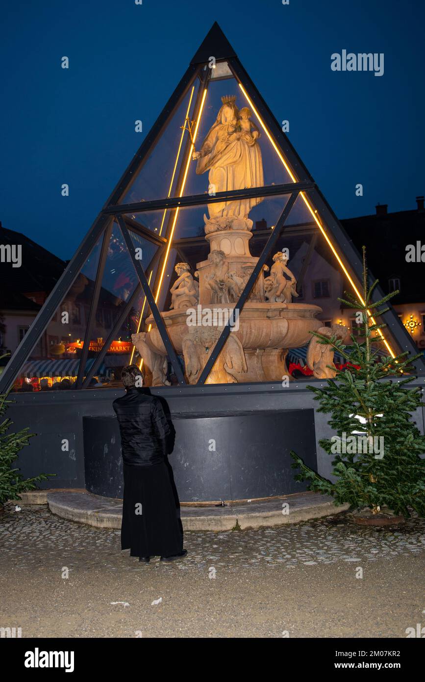 Contemplating virgin mary hi-res stock photography and images - Alamy