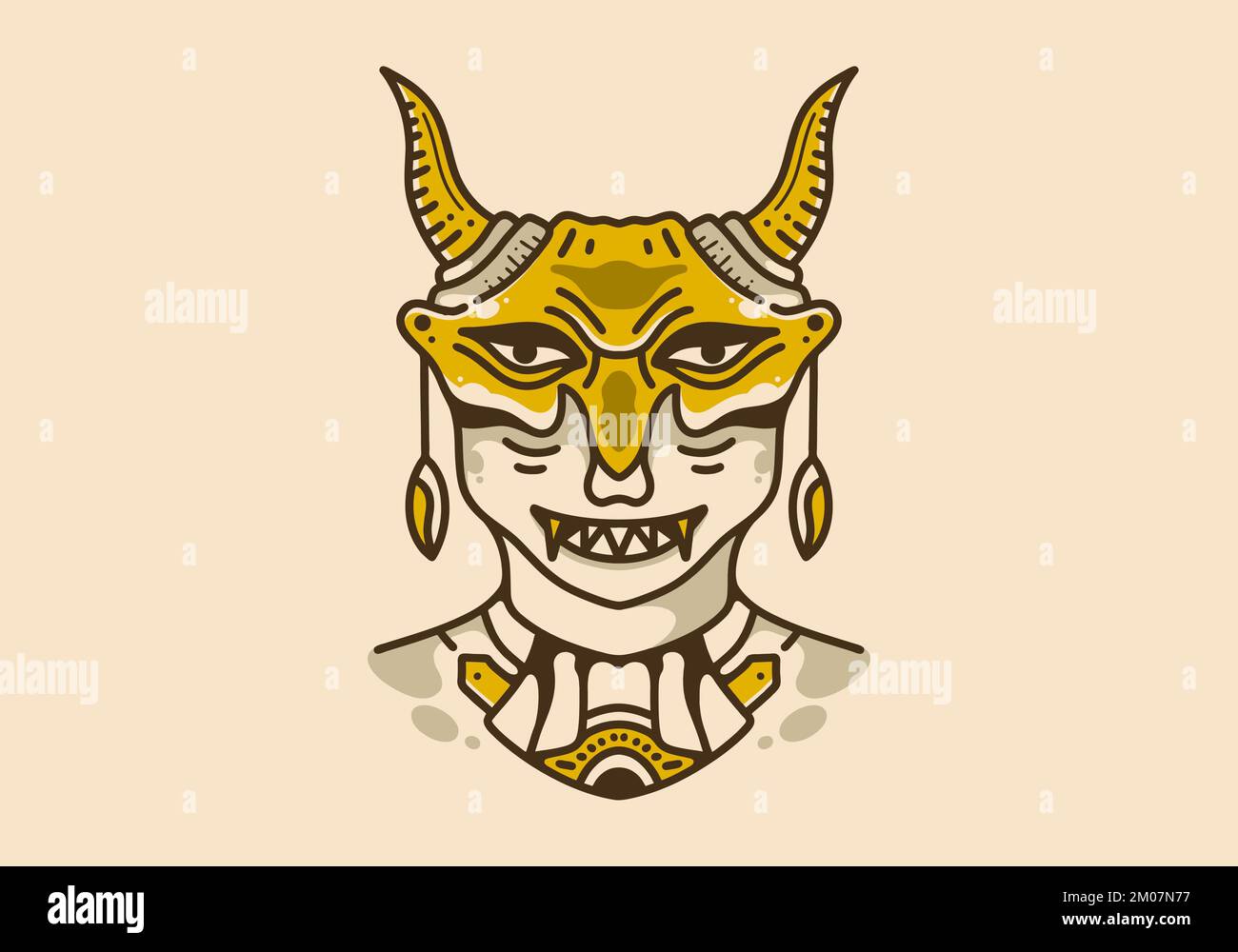 Character woman mask eyes Stock Vector Images - Alamy