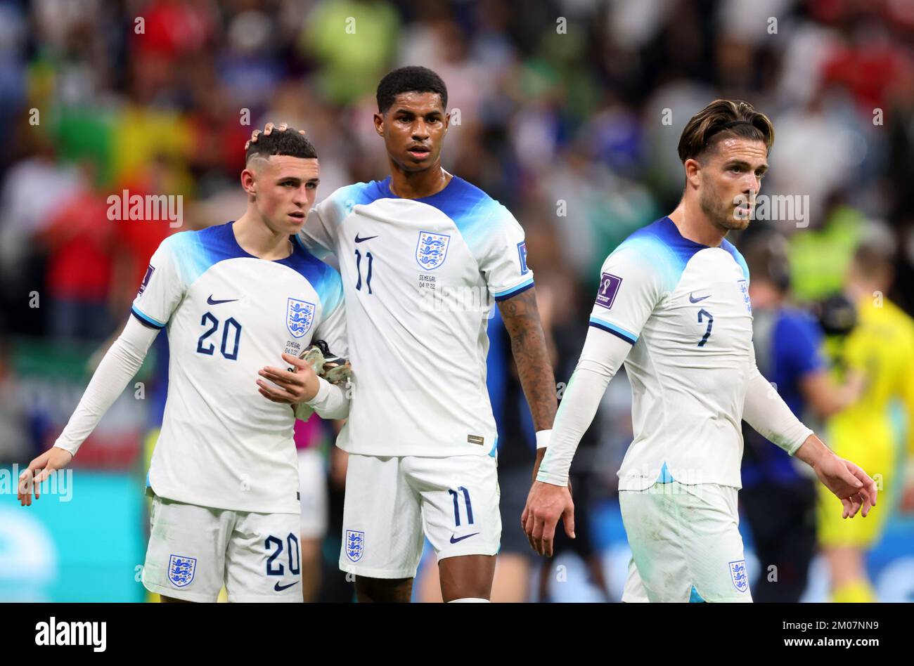 FIFA World Cup Qatar 2022 Round of 16 match between England and Senegal ...