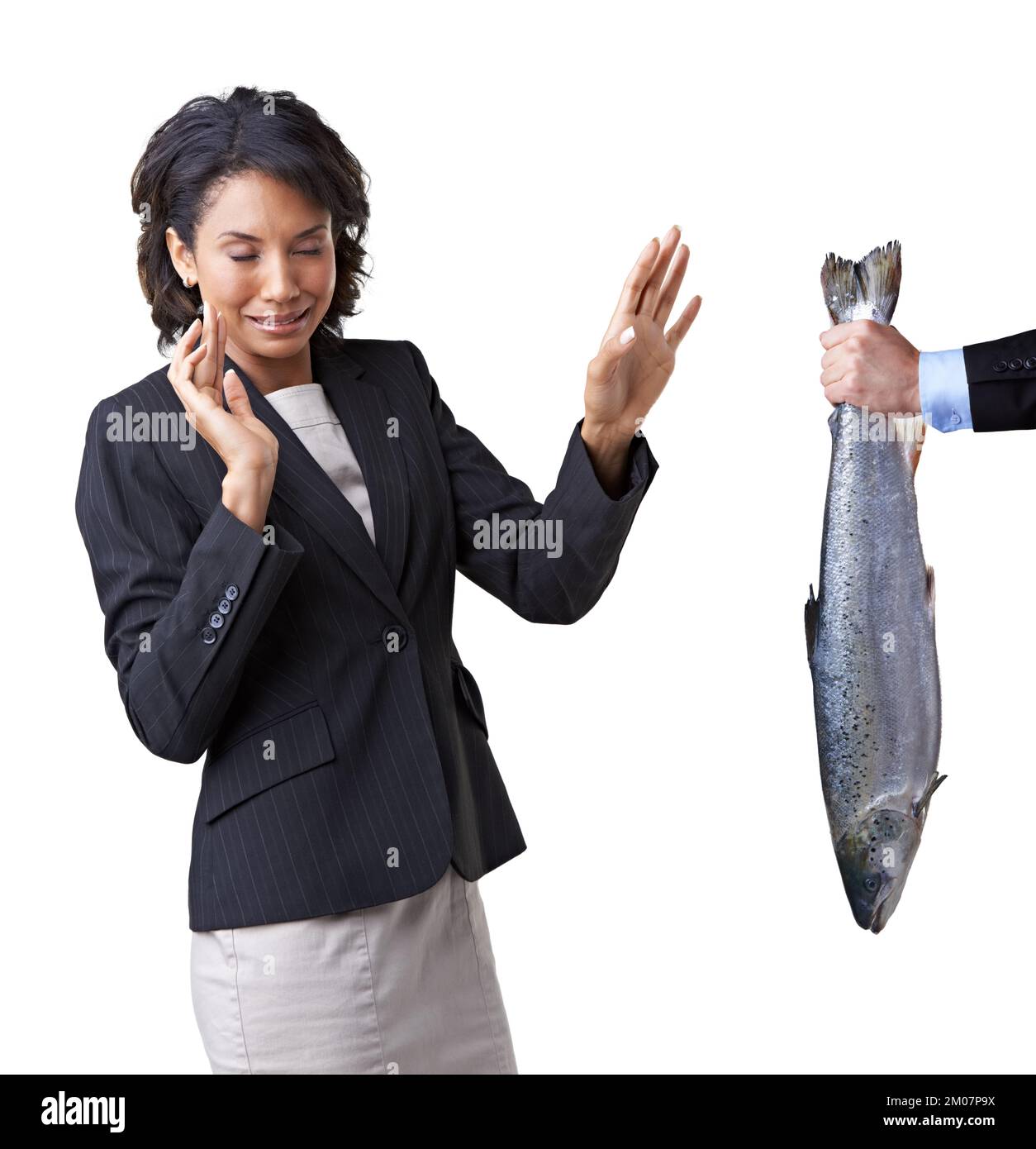 Person looking disgusted at fish hi-res stock photography and images ...