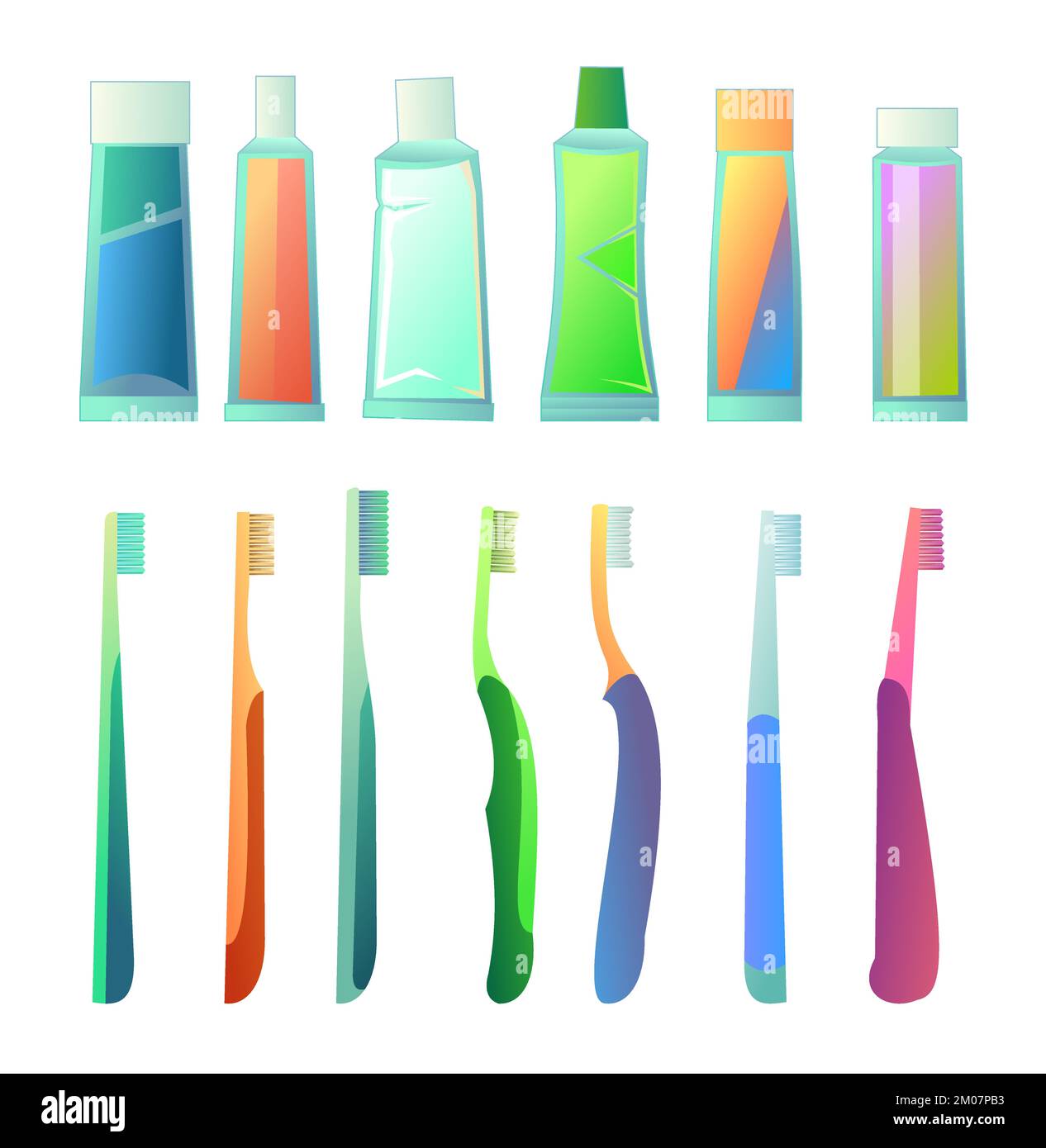 Toothpaste gel Stock Vector Images - Alamy