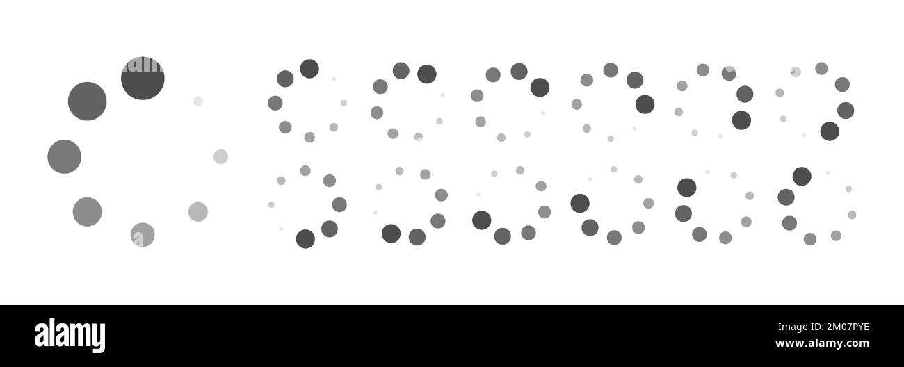 Circular Loading Buffering Icons Vector Stock Vector Image & Art - Alamy Circular Loading Buffering Icons Vector Stock Vector Image & Art - Alamy