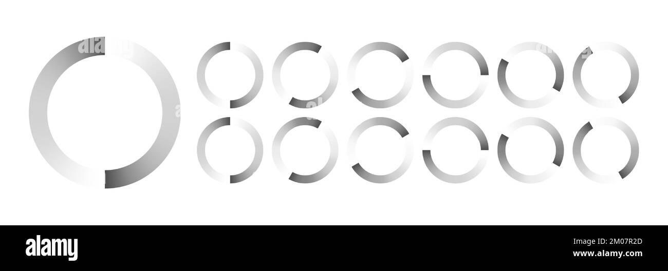 Circular Loading Buffering Icons Vector Stock Vector Image And Art Alamy