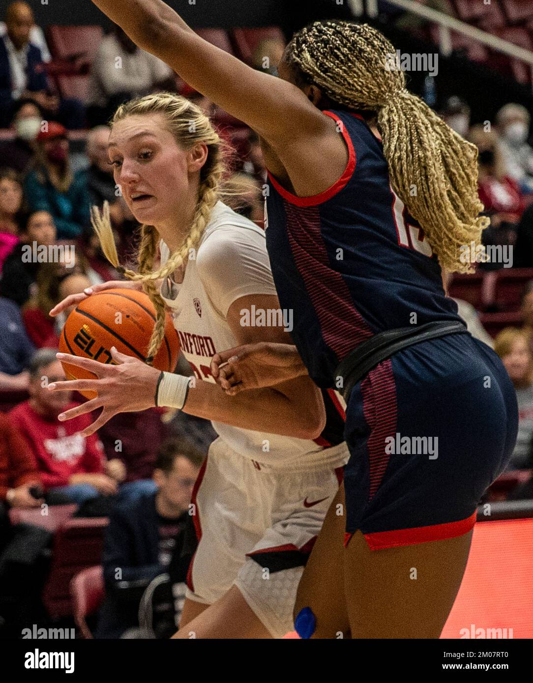 Palo Alto CA, USA. 04th Dec, 2022. A. Stanford forward Cameron Brink ...