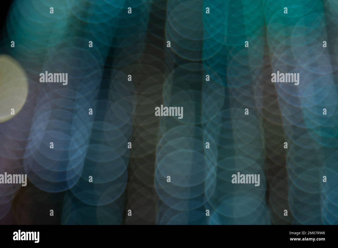 Golden abstract yellow, orange bokeh lights isolated on black ...