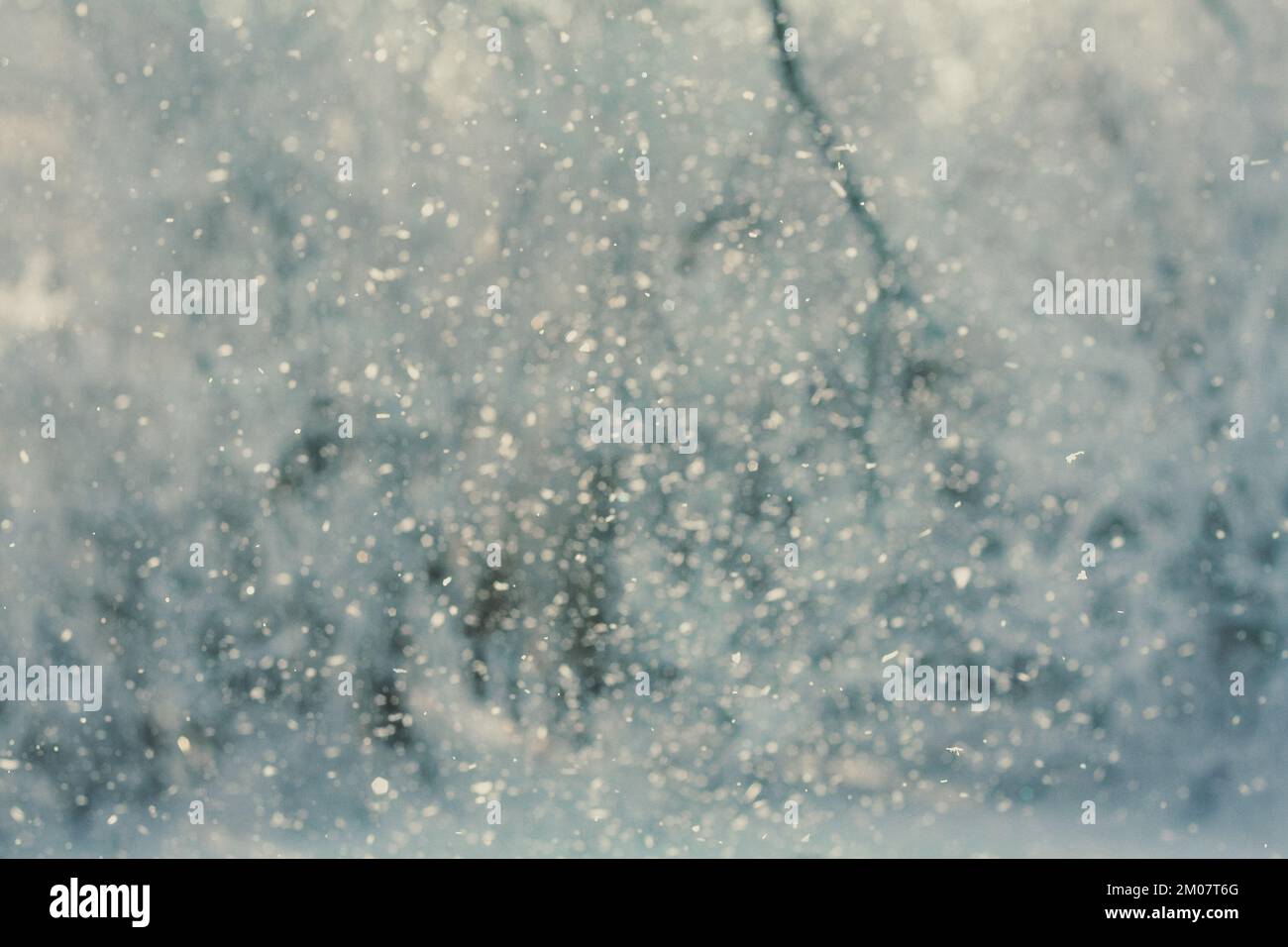 Close up shot snow falling hi-res stock photography and images - Alamy