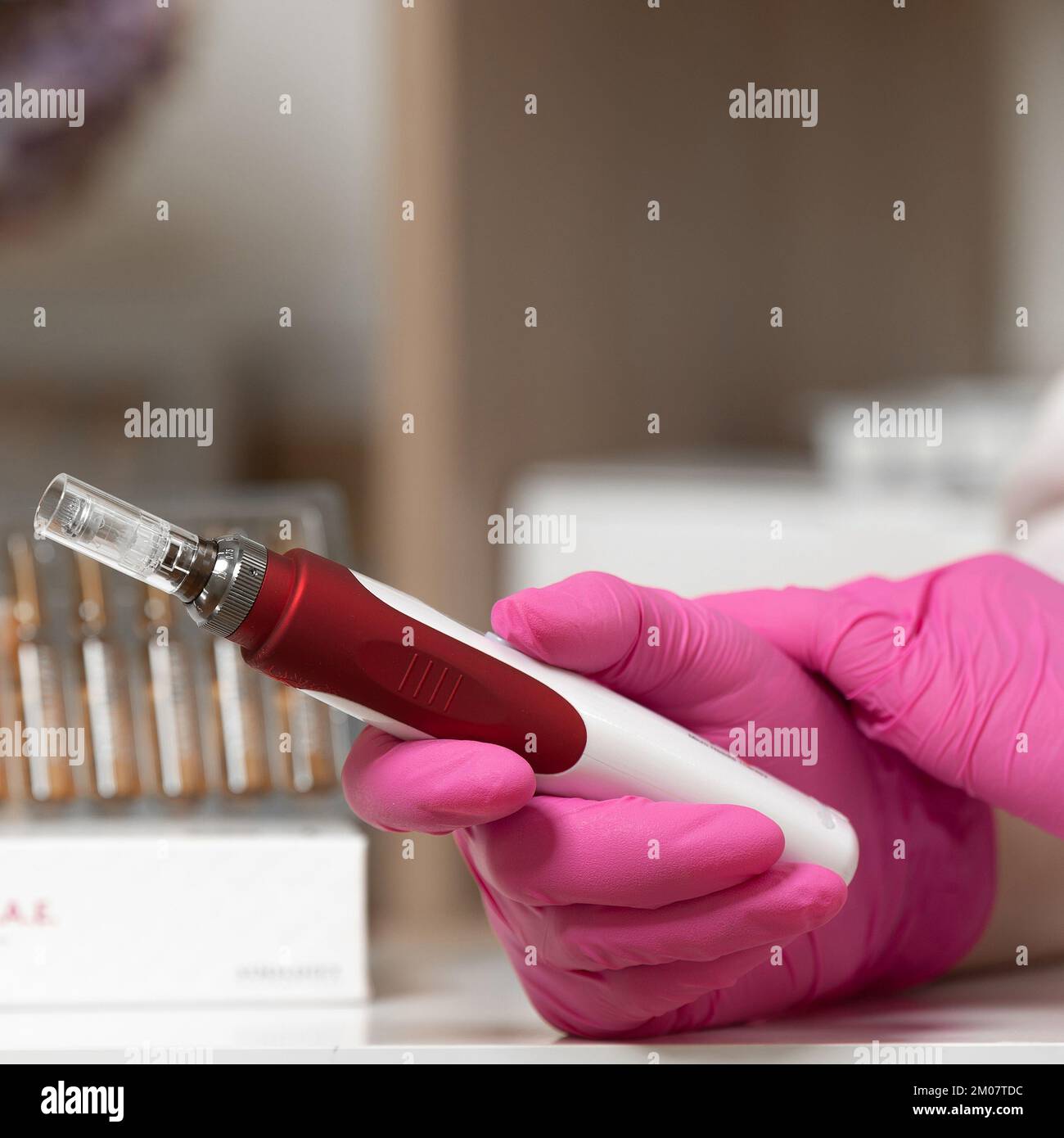 Mesotherapy session hi-res stock photography and images - Alamy