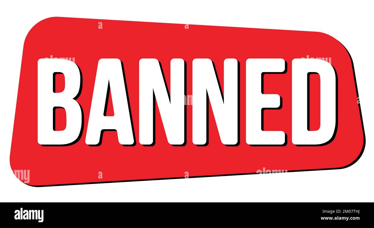 Banned stamp hi-res stock photography and images - Alamy