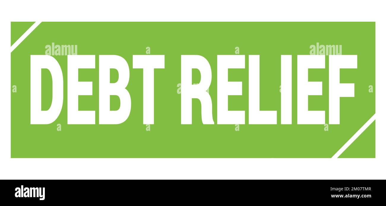 Debt relief stamp hi-res stock photography and images - Alamy