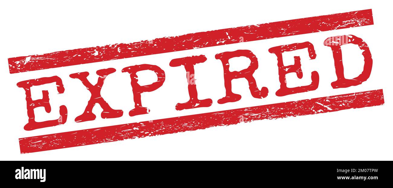 Expired stamp Cut Out Stock Images & Pictures - Alamy