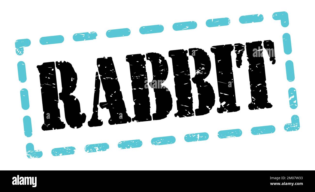 Black rabbit logo hi-res stock photography and images - Alamy