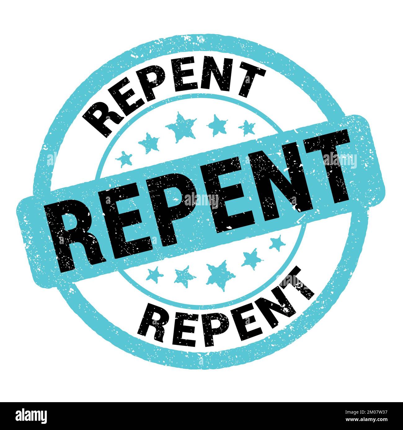 Repent stamp hi-res stock photography and images - Alamy