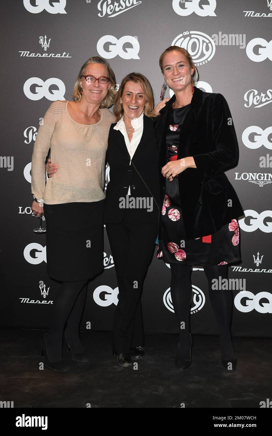 Ricciarda Del Balzo , Giada Gola , Clotilde Del Balzo Party GQ Men of ...