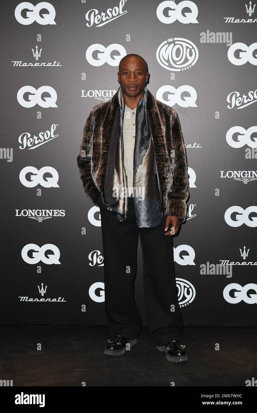 Marvely Party GQ Men of the year 2022 Backdrop Milan, Italy 2nd ...