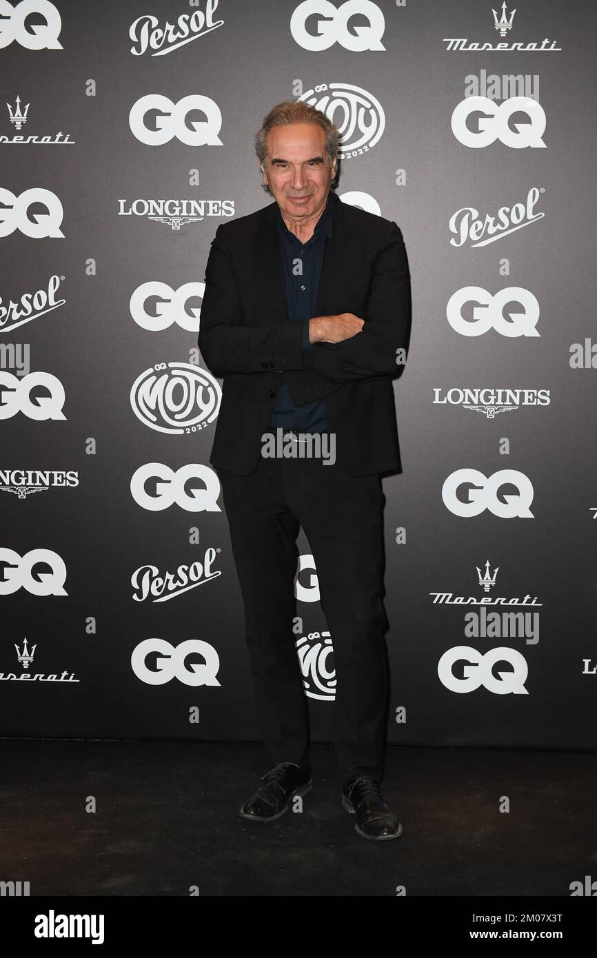 Carlo Capasa Party GQ Men of the year 2022 Backdrop Milan, Italy 2nd ...