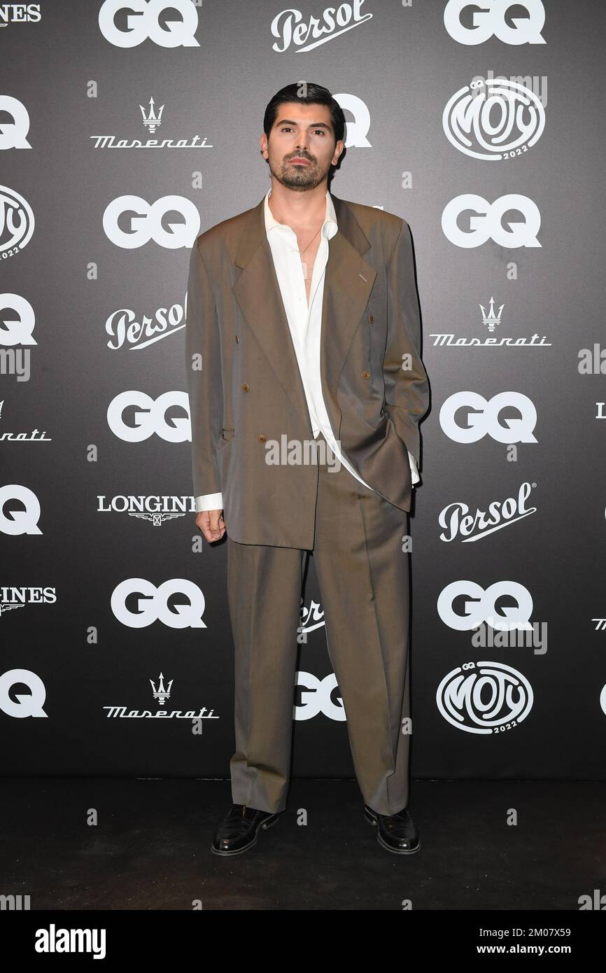 Antonio Di Corato Party GQ Men of the year 2022 Backdrop Milan, Italy ...