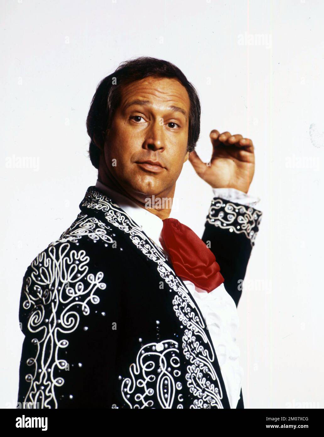 CHEVY CHASE in THREE AMIGOS! (1986), directed by JOHN LANDIS. Credit ...