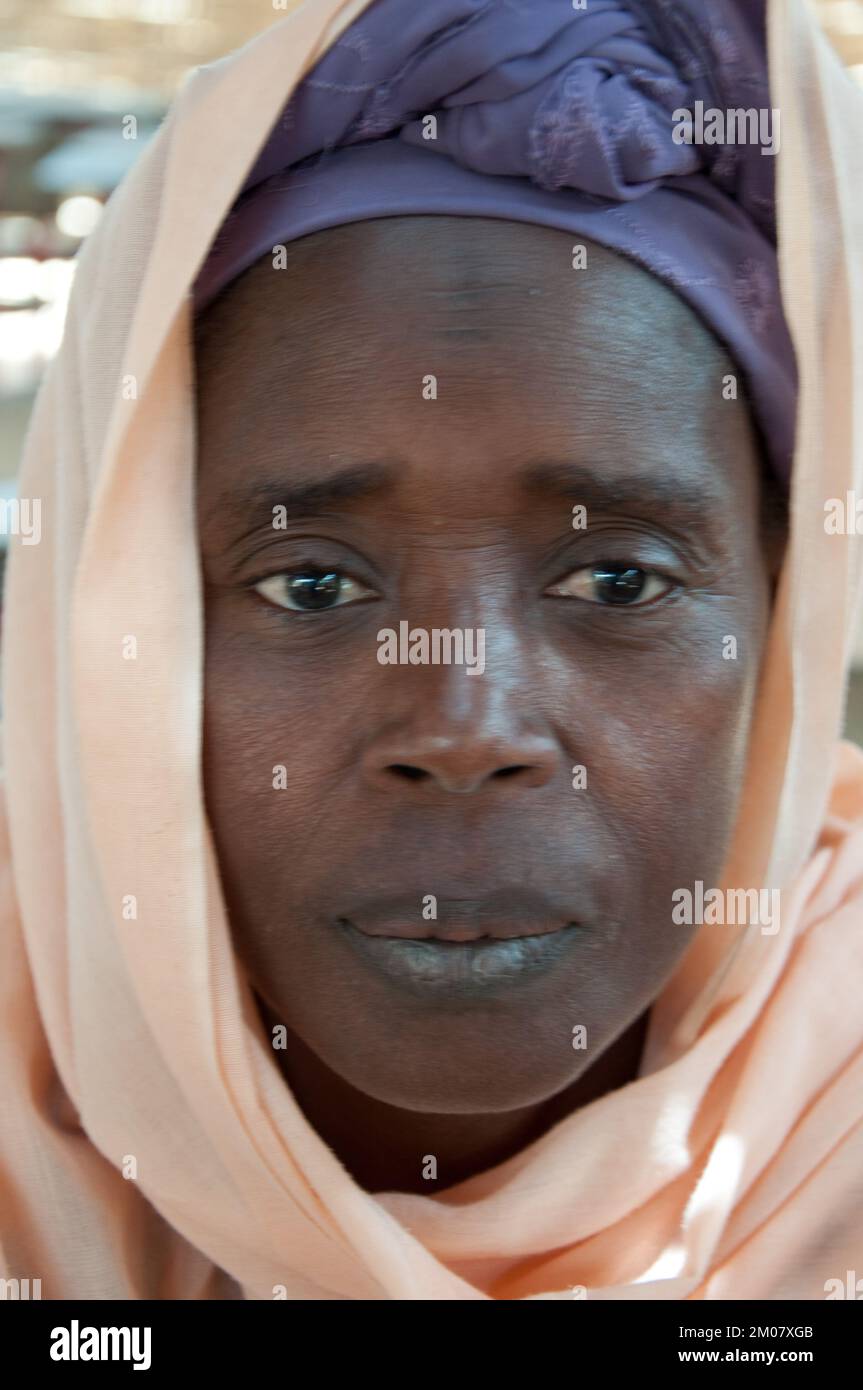 Faces of Africa, African woman, Bafata, Guinea Bissau - woman with ...