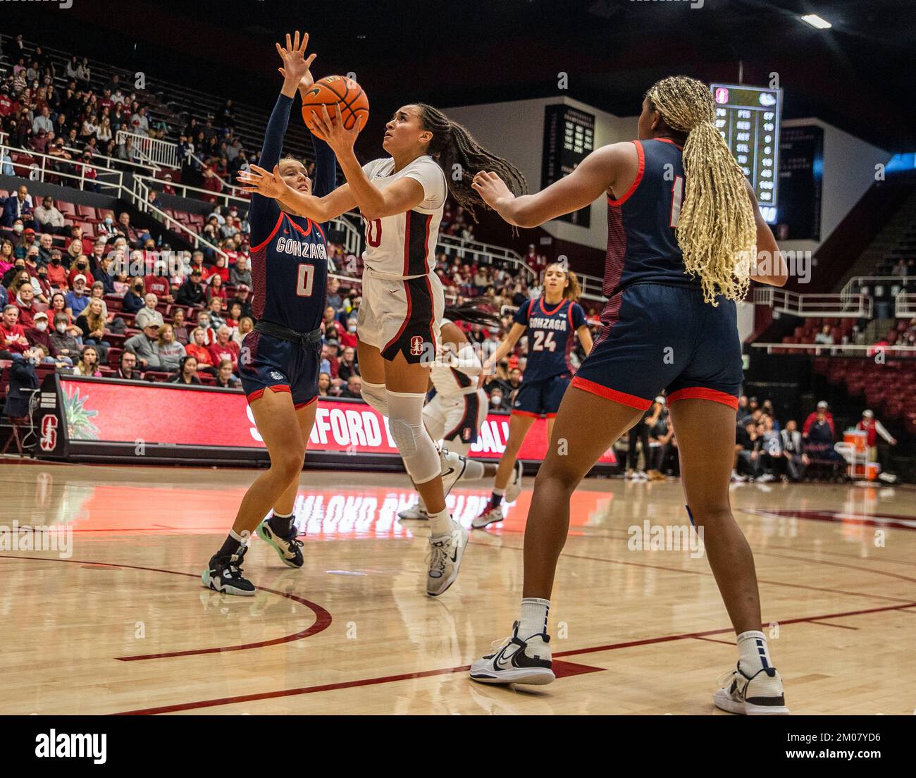 December 04, 2022 Palo Alto CA, U.S.A. Stanford guard Haley Jones (30 ...