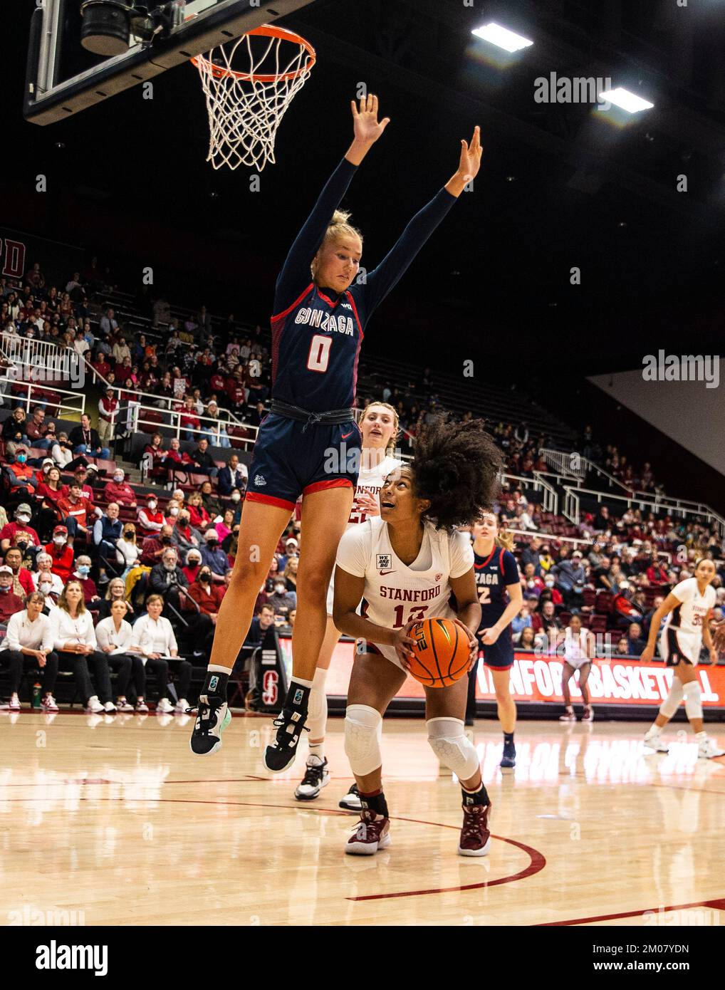Palo Alto CA, USA. 04th Dec, 2022. A. Stanford guard Indya Nivar (12 ...