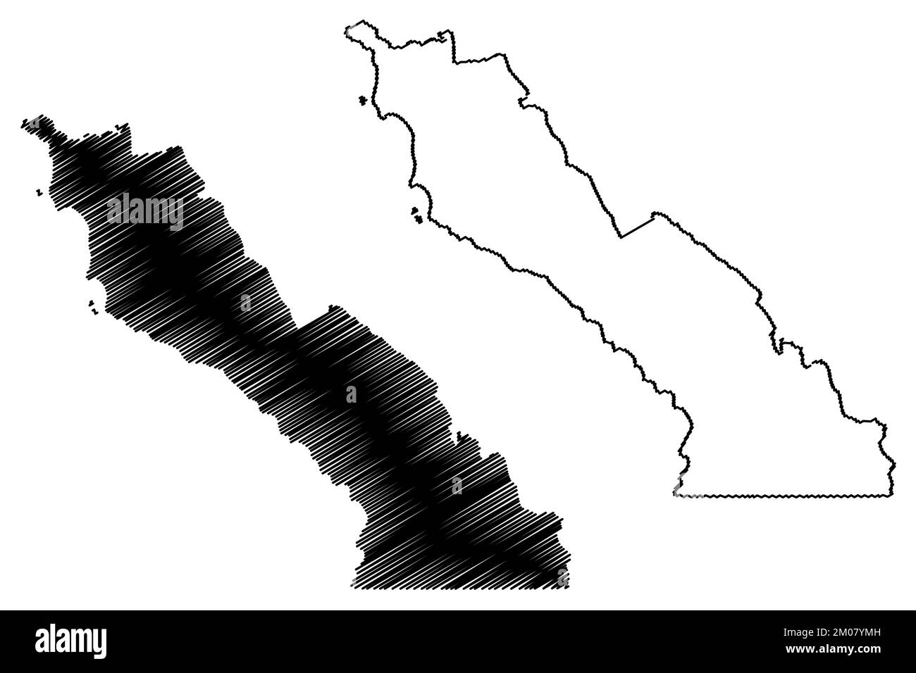 San Quintin municipality (Free and Sovereign State of Baja California, Mexico, United Mexican ...