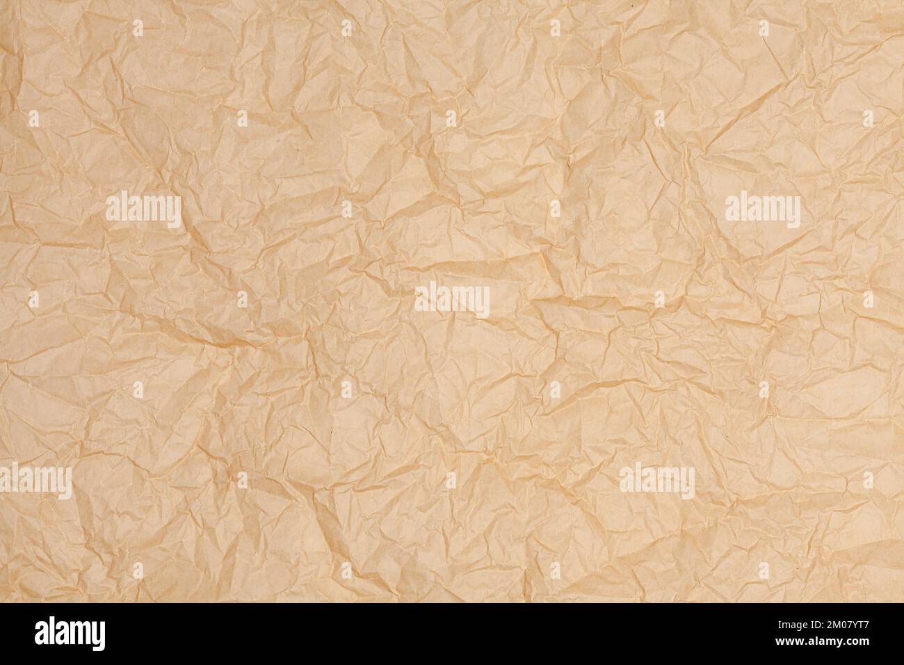 Brown crumpled paper texture background Stock Photo - Alamy