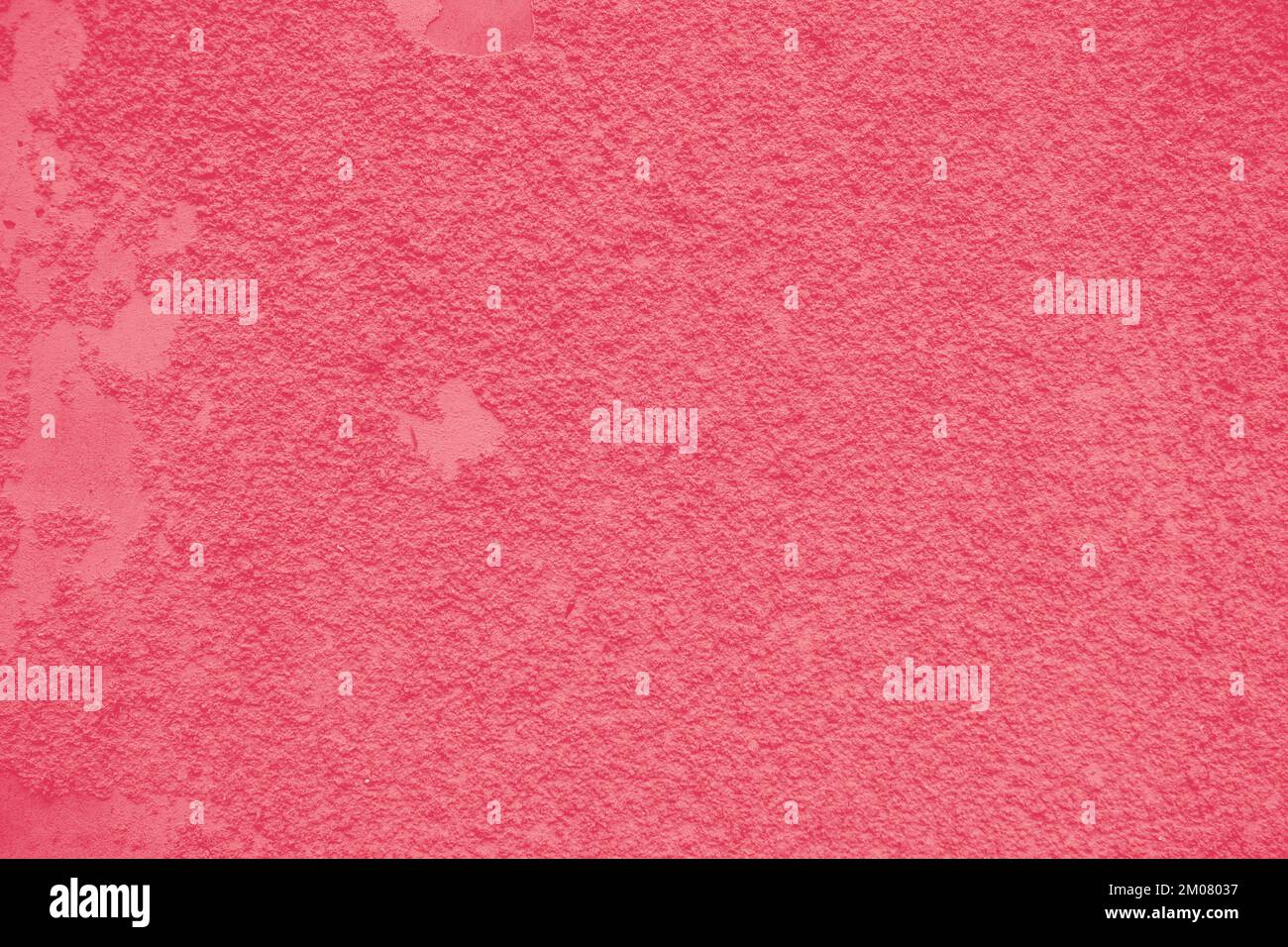 Background of peeling Magenta paint on an old textured wall. Color Of ...