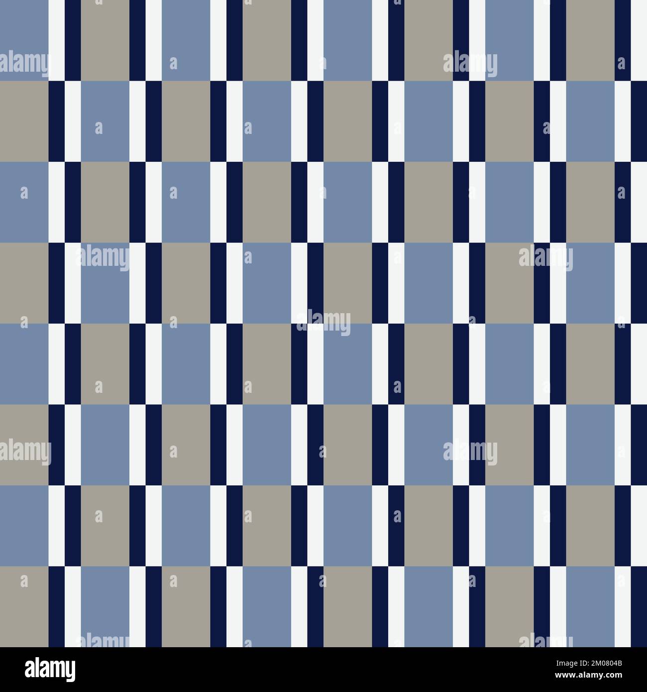 Abstract Geometric Tiles Seamless Pattern Vector Grid Oriental Backgrounds Elegant Retro