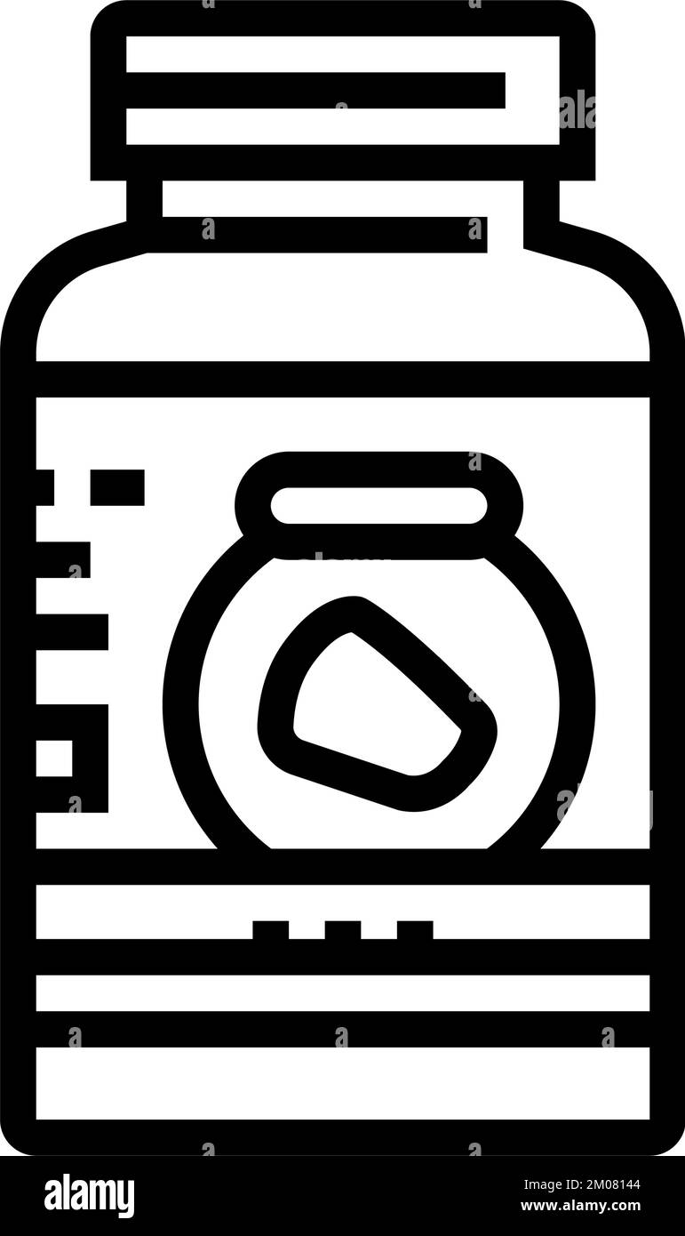 extract pomegranate line icon vector illustration Stock Vector Image ...