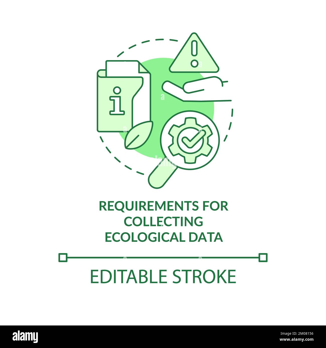 Data collecting environment Stock Vector Images - Alamy