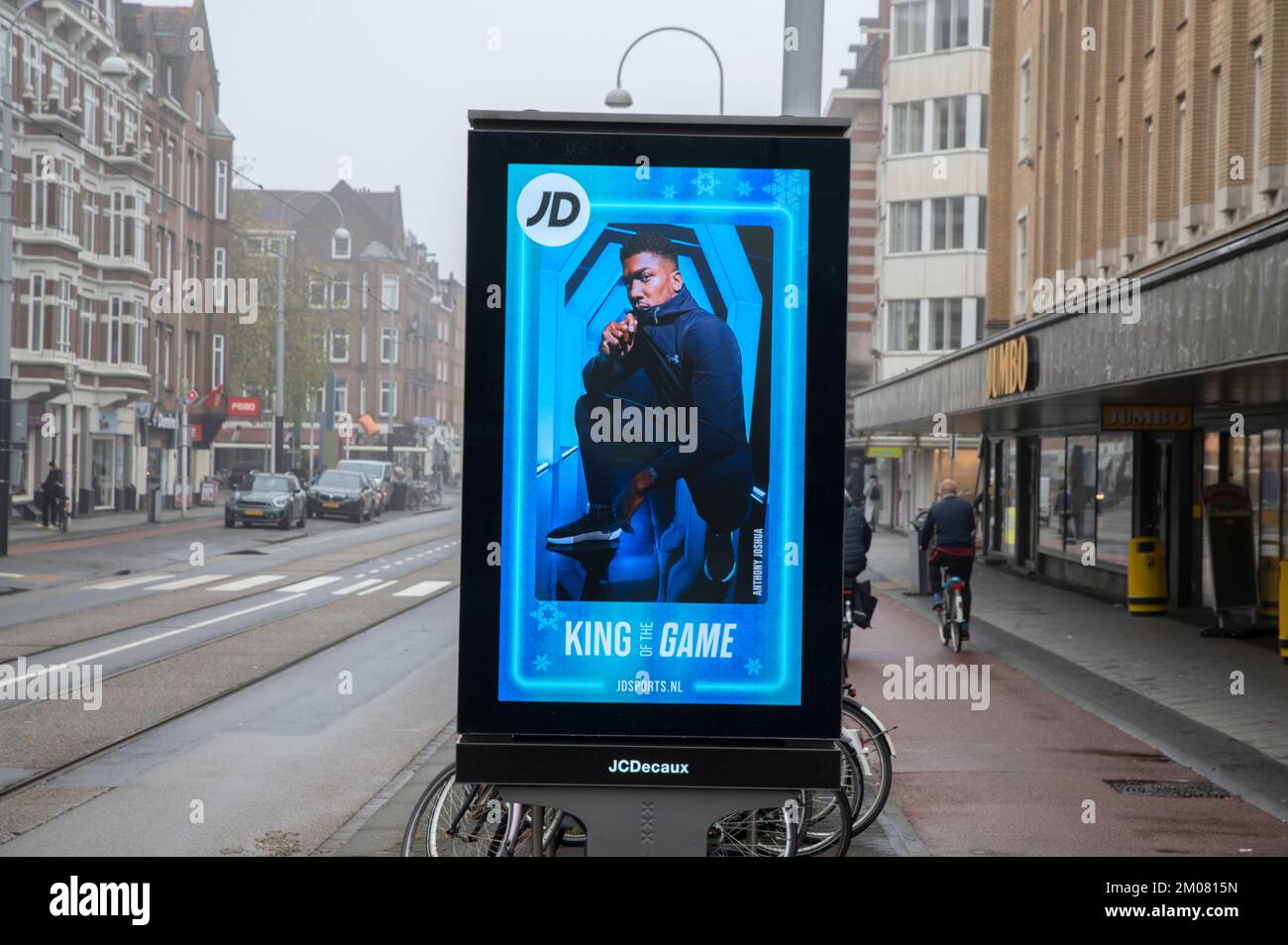 Billboard JD King Of The Game At Amsterdam The Netherlands 21-11-2022 ...