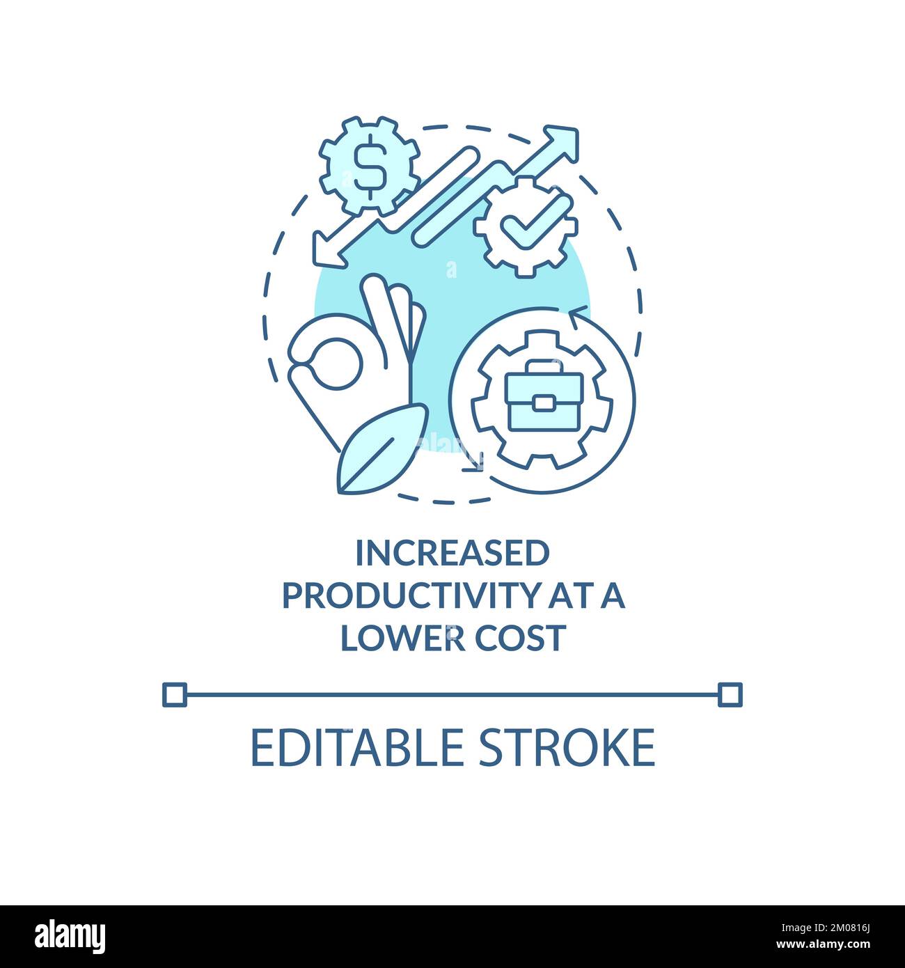 Cost optimize logo Cut Out Stock Images & Pictures - Alamy