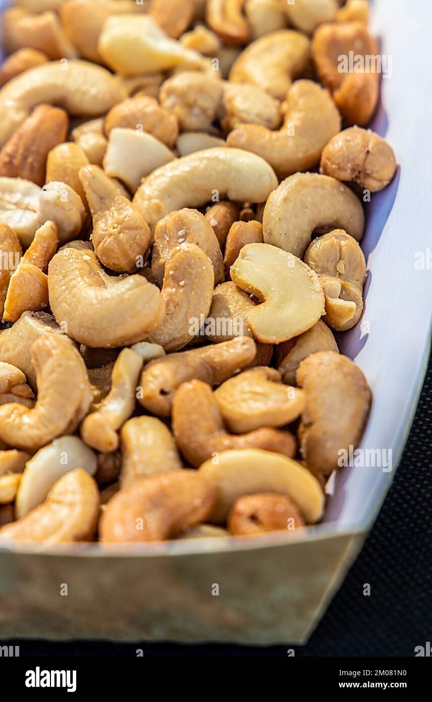 Dried roasted salted peanuts hi-res stock photography and images - Alamy