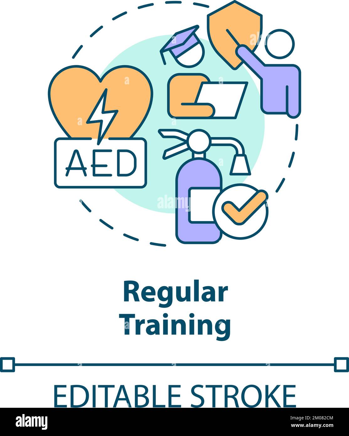 Regular employee Stock Vector Images - Alamy