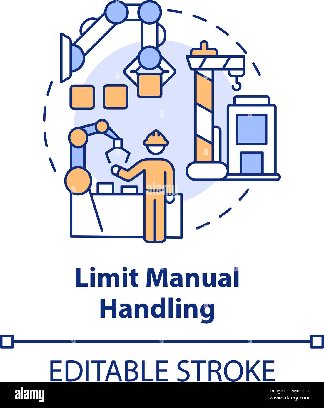 Limit manual handling concept icon Stock Vector Image & Art - Alamy Limit manual handling concept icon Stock Vector Image & Art - Alamy