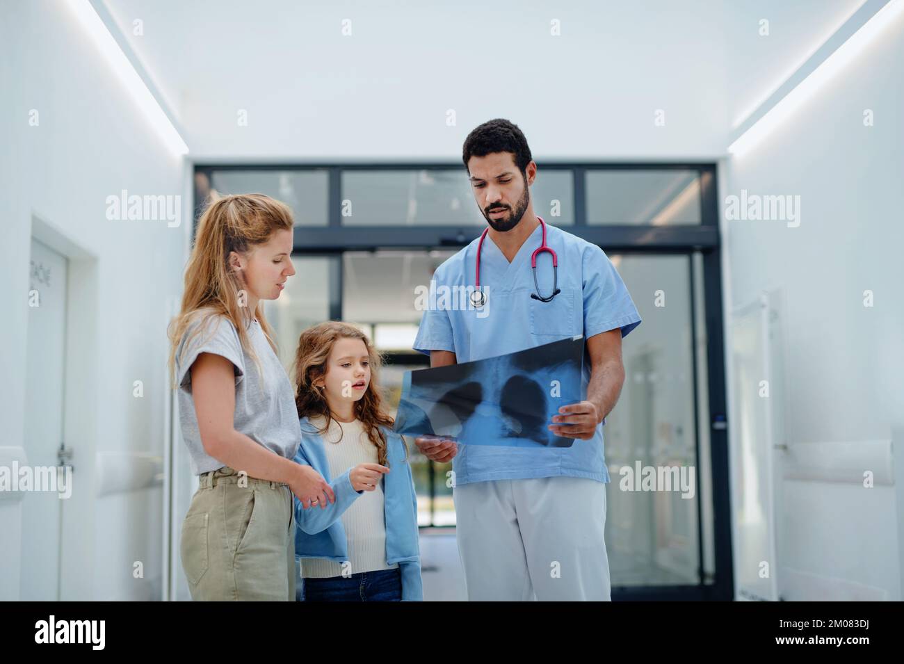 Child talking doctor not stethescope hi-res stock photography and ...