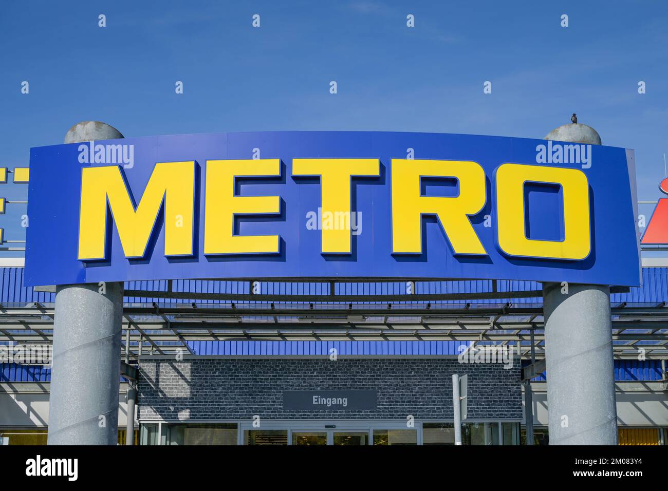 Metro Grosshandel, Nonnendammallee, Spandau, Berlin, Deutschland Stock ...