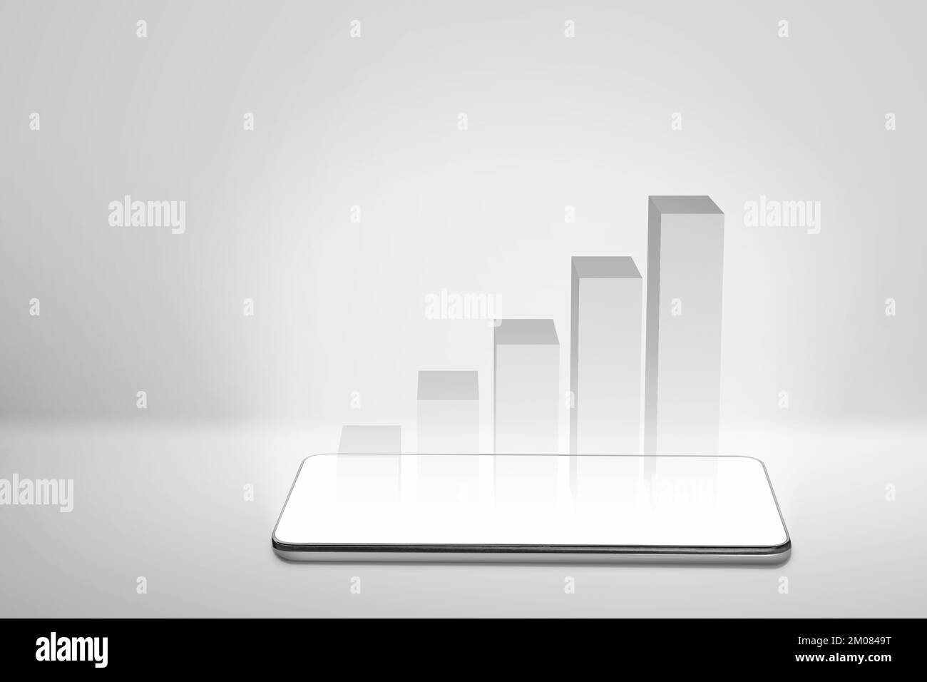 3d graph infographic modern Black and White Stock Photos & Images - Alamy