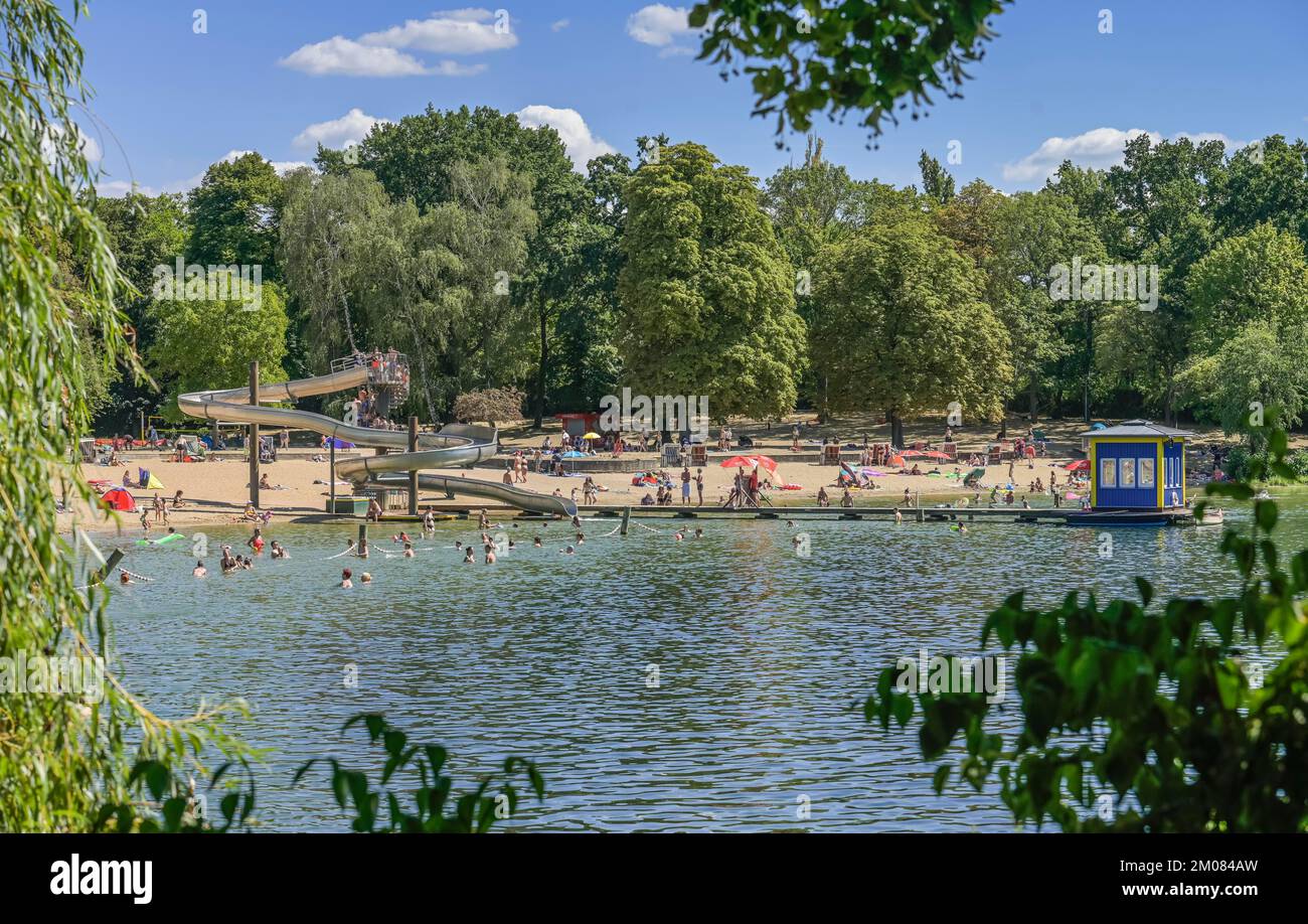 Strandbad Orankesee, Hohenschönhausen, Lichtenberg, Berlin, Deutschland ...