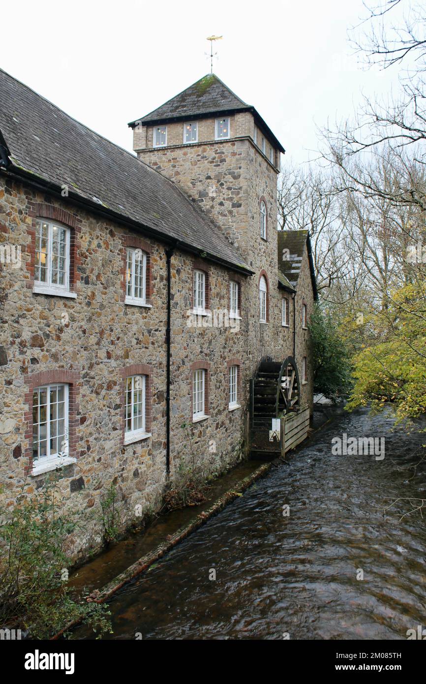 Bovey Tracy Mill Stock Photo - Alamy