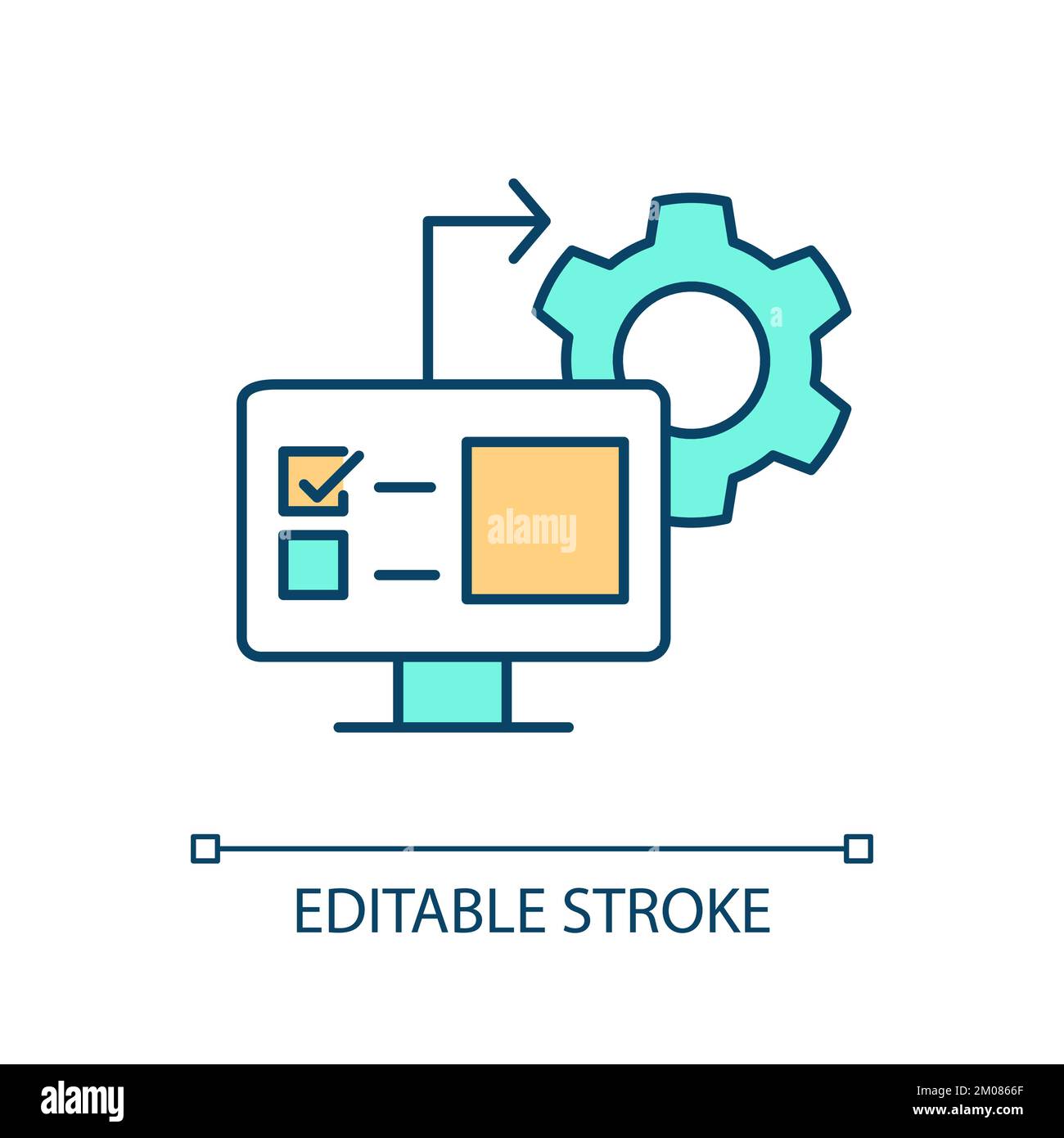 Business process automation RGB color icon Stock Vector Image & Art - Alamy Business process automation RGB color icon Stock Vector Image & Art - Alamy