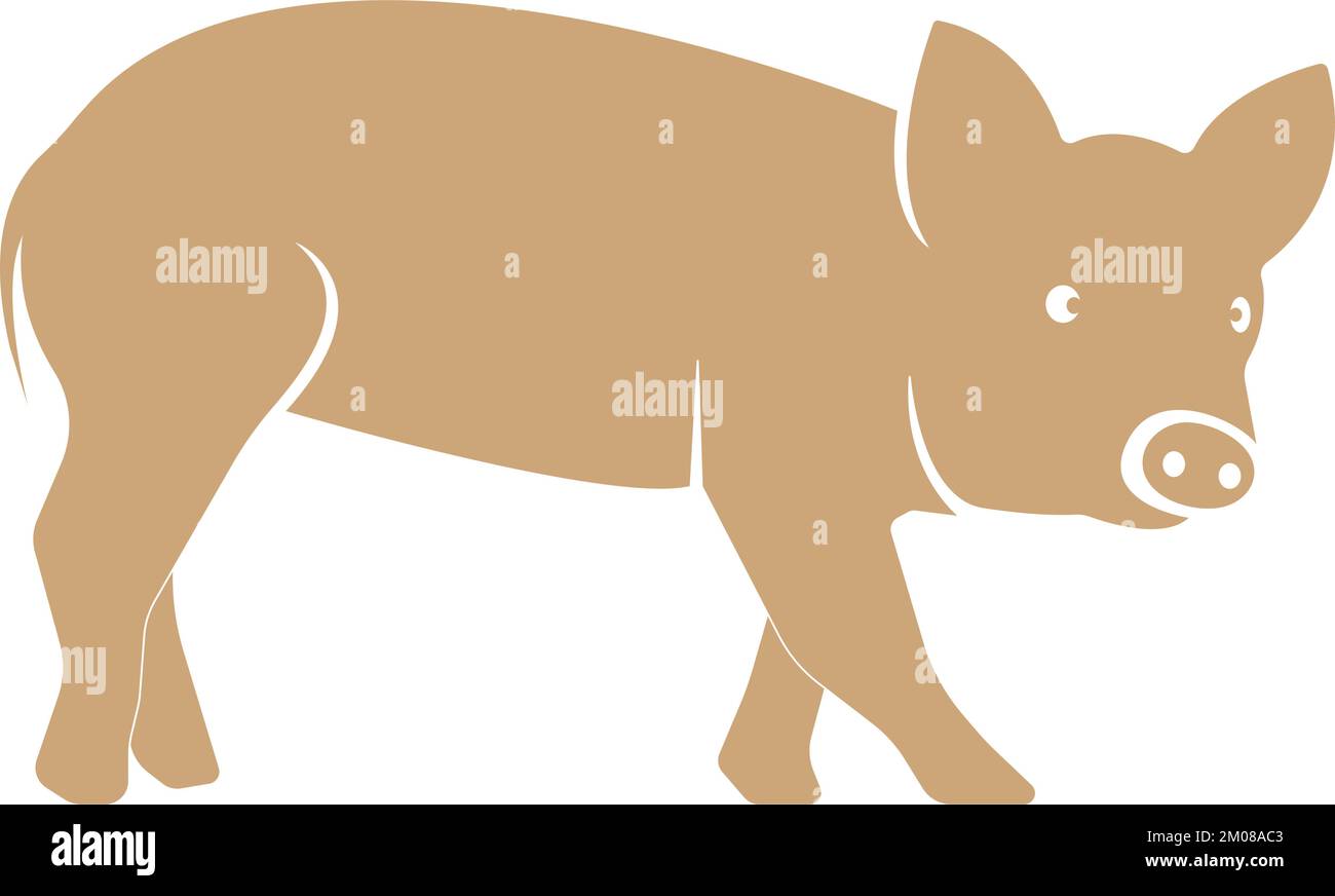 this is pig vector element design Stock Vector Image & Art - Alamy