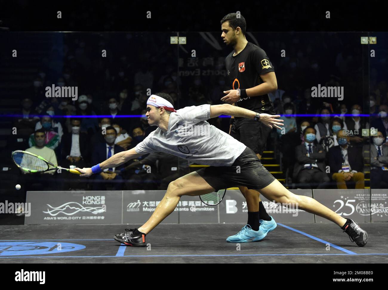 Egyptian professional squash player Mostafa Asal defeated squash player ...
