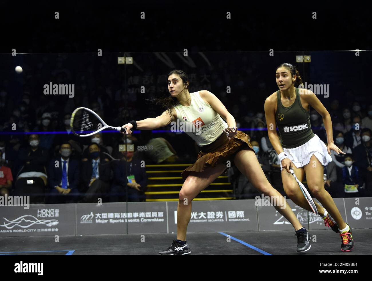 Egyptian professional squash player Hania El Hammamy defeated Egyptian ...