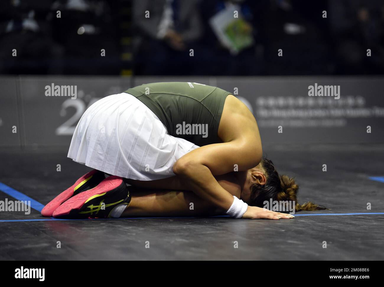 Egyptian professional squash player Hania El Hammamy defeated Egyptian ...
