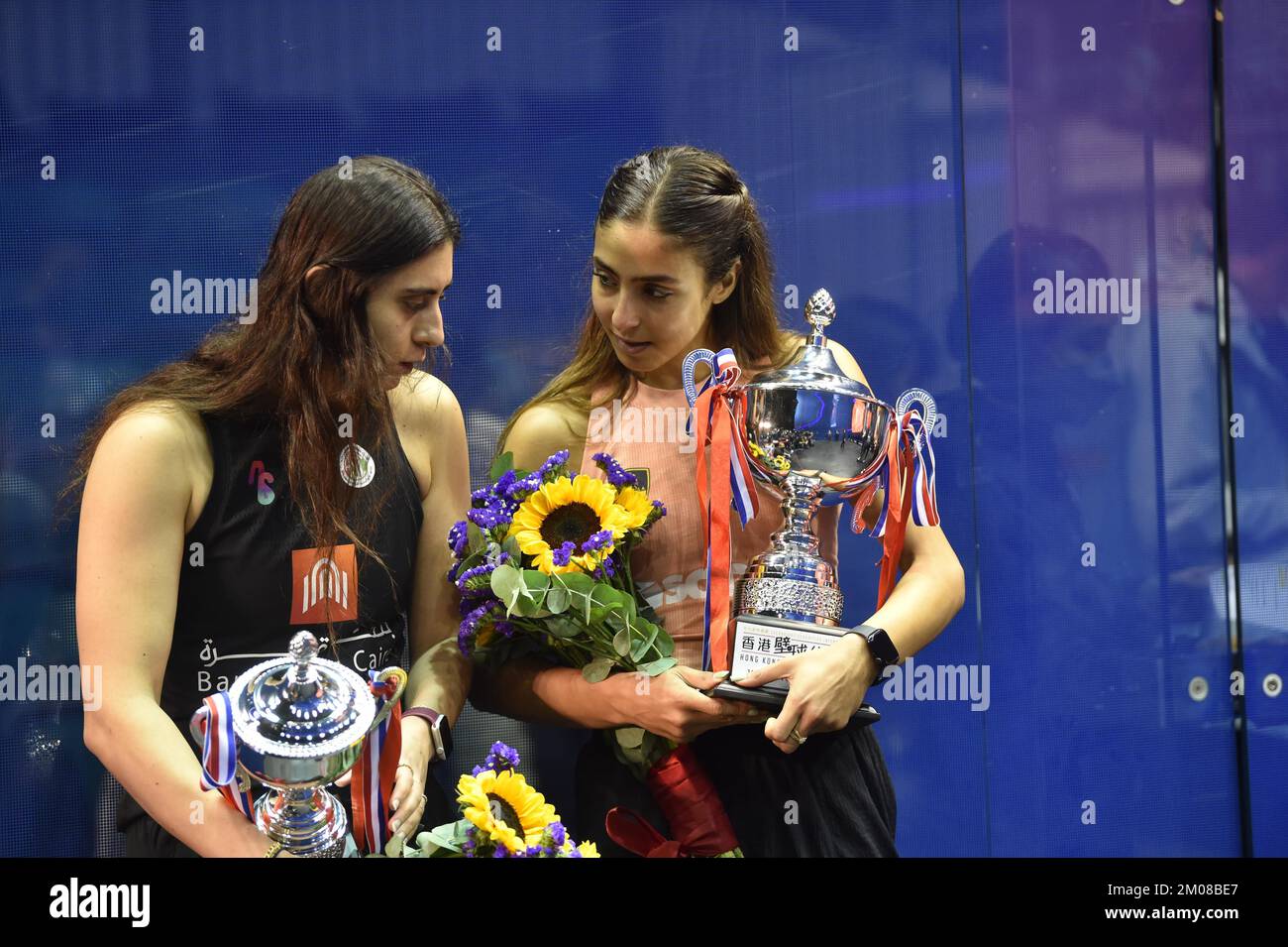 Egyptian professional squash player Hania El Hammamy defeated Egyptian ...