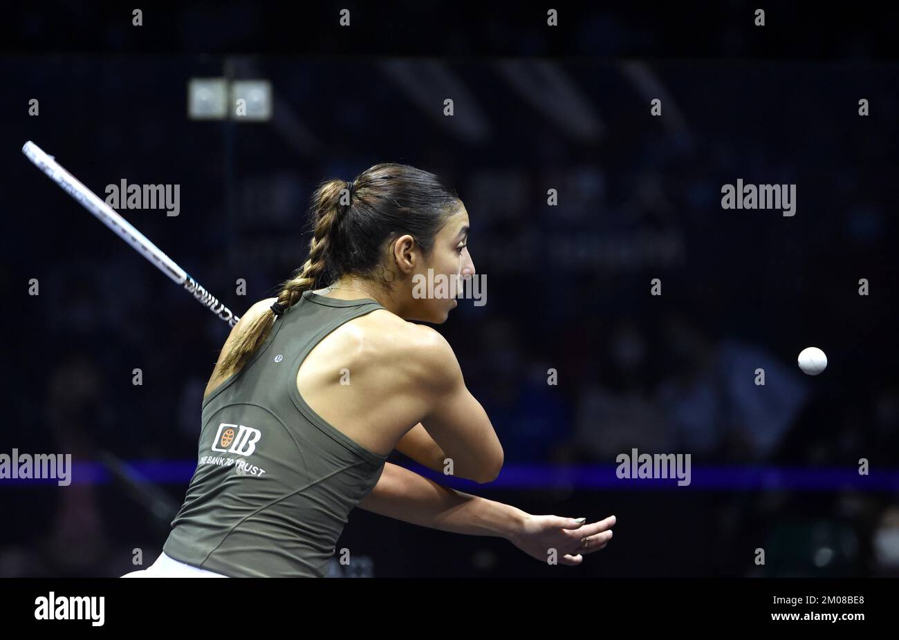 Egyptian professional squash player Hania El Hammamy defeated Egyptian ...
