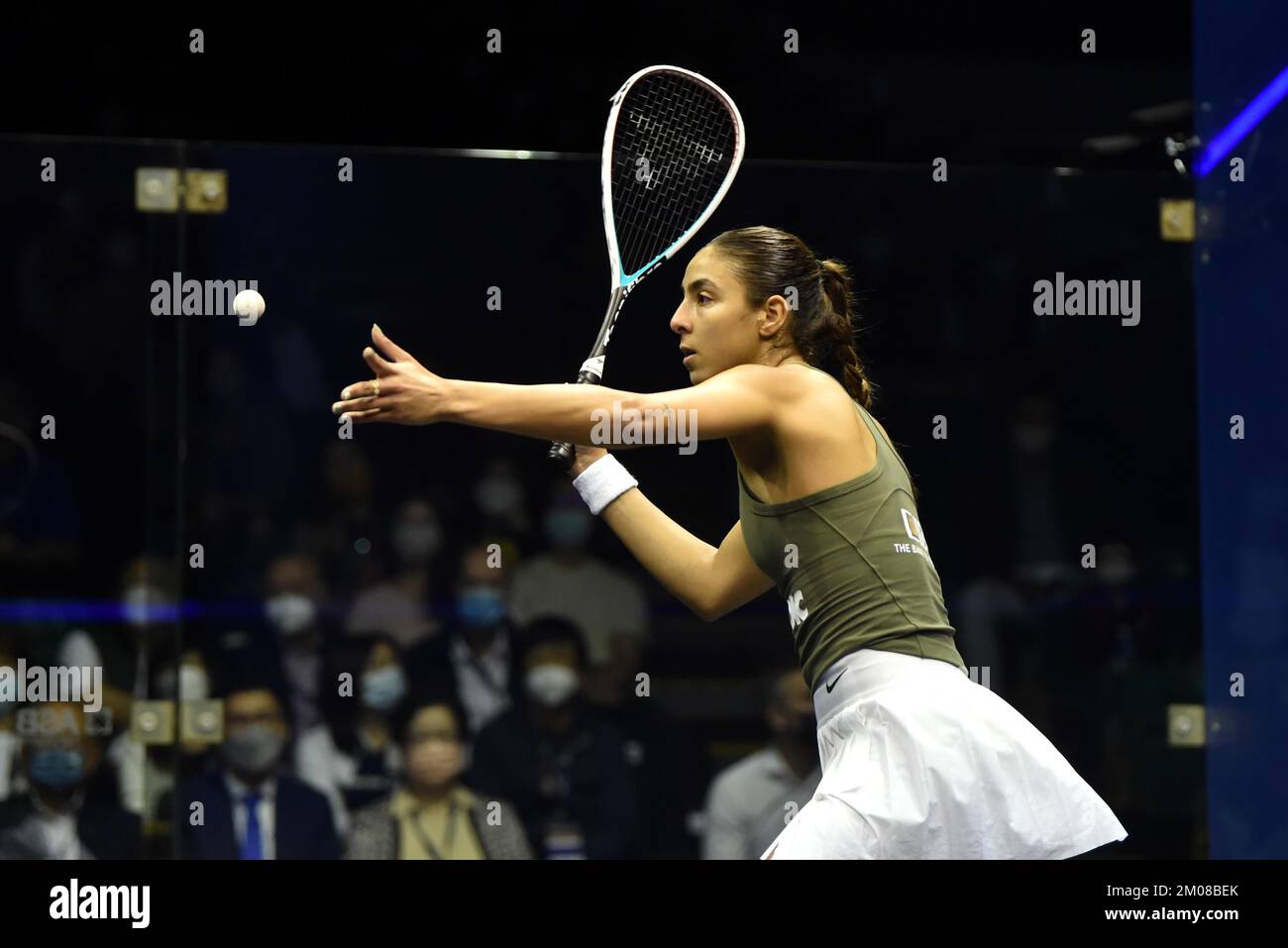 Egyptian Professional Squash Player Hania El Hammamy Defeated Egyptian Professional Squash